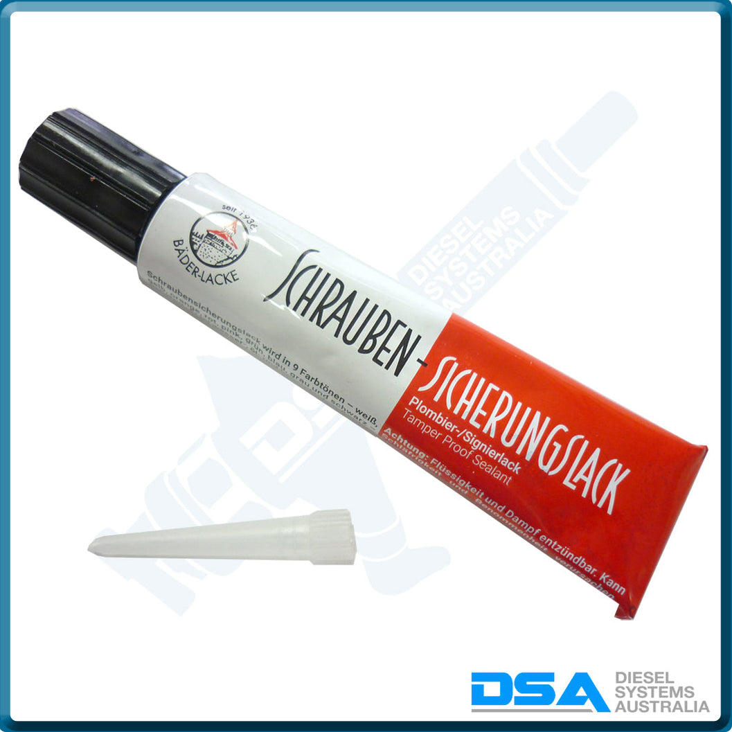 RED SEAL LAC Tamper Proof Sealant- Sealing Lacquer — Diesel Systems ...